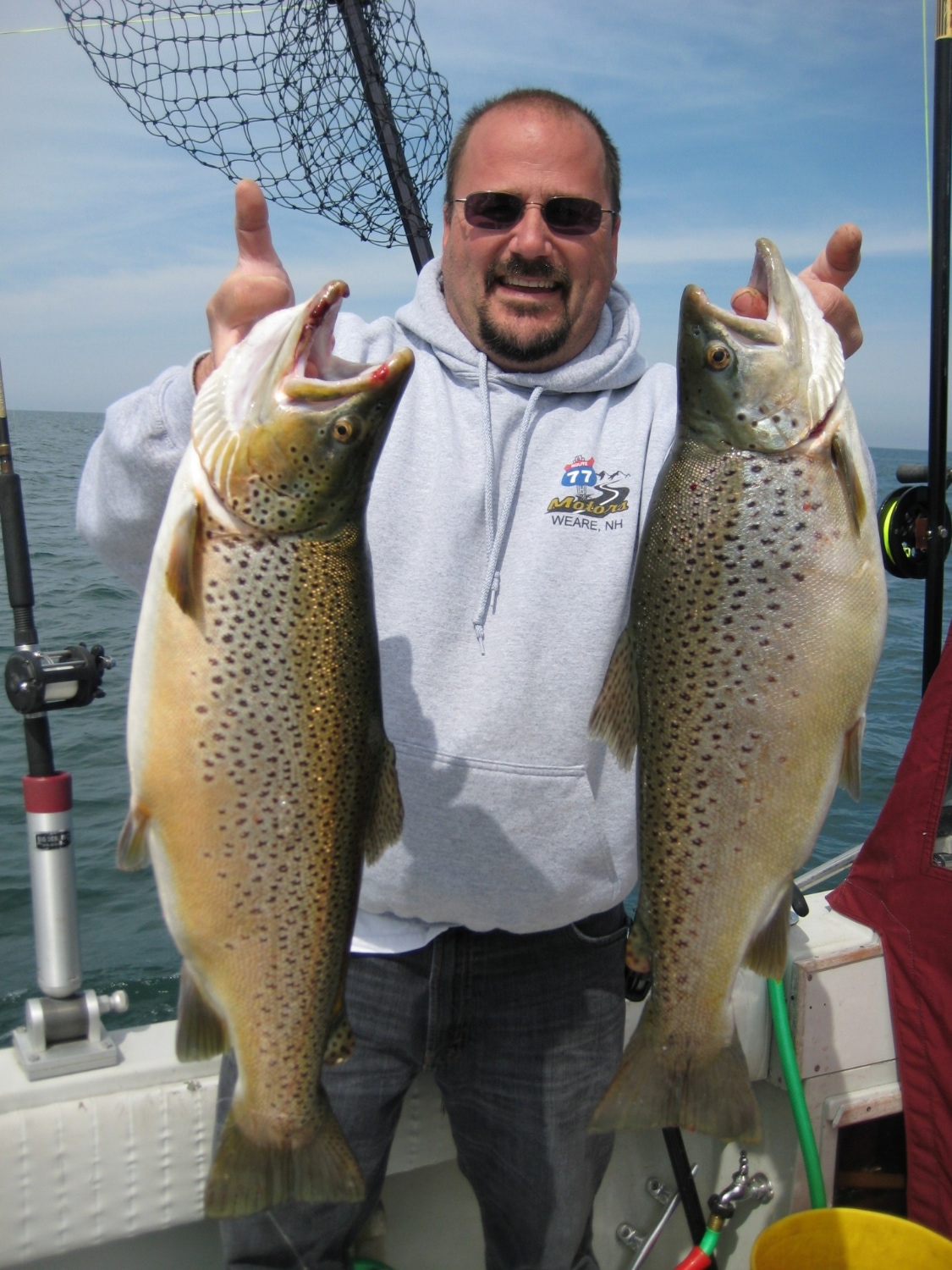 Strategies for Big Brown Trout on the Eastern End of Lake Ontario